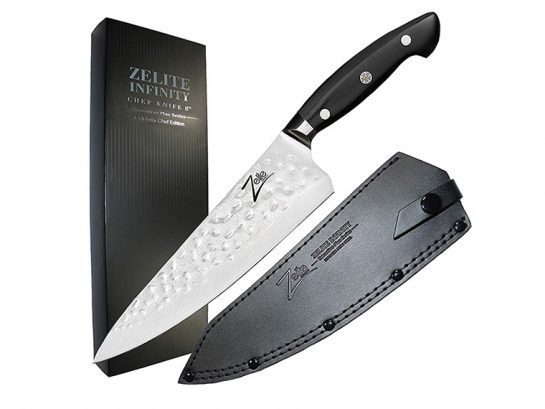 ZELITE INFINITY JAPANESE SUPER STEEL CHEF KNIFE - WhereCanIBuyThatFrom.com