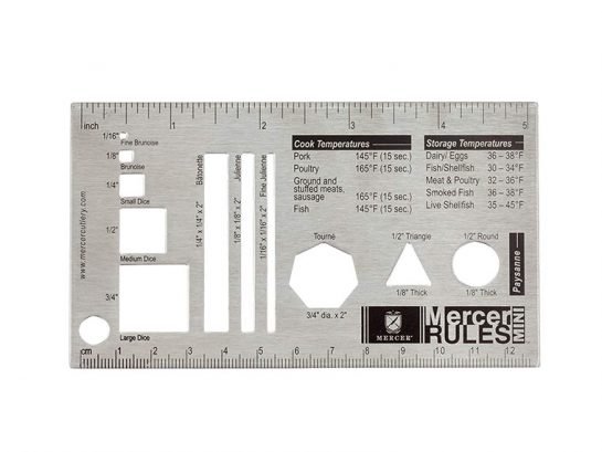 MERCER RULES CULINARY RULER - WhereCanIBuyThatFrom.com